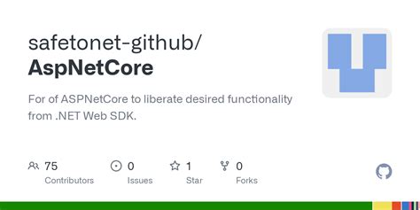 Github Safetonet Github Aspnetcore For Of Aspnetcore To Liberate Desired Functionality From