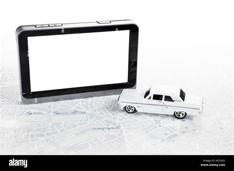 GPS Navigation Background Stock Photo Alamy