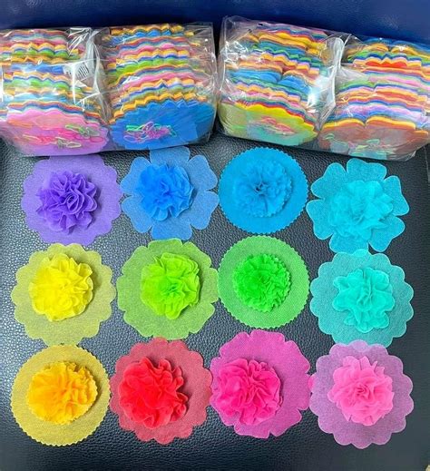 กระดาษสาห่อเหรียญแบบแพ็คแล้ว แบบสี