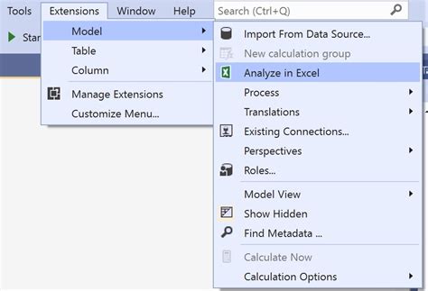 How To Debug Visual Studio Tabular Model Projects In Power Bi