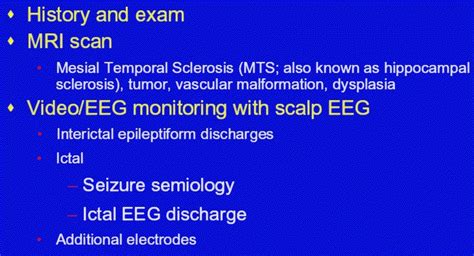Slide 3 Presurgical Evaluation An Introduction To Epilepsy Ncbi Bookshelf