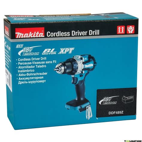 Makita Ddf489z Accu Boor Schroefmachine 18v Excl Accus En Lader