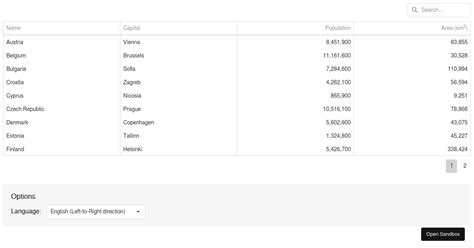 Right To Left Support Devextreme Data Grid Codesandbox