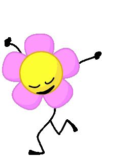 Dancing Bfdi Flower Sticker Dancing Bfdi Flower Flower Bfdi Discover And Share GIFs