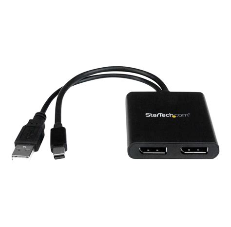 StarTech Com Mini DisplayPort To DP Multi Monitor Splitter Port MST Hub Videosplitter
