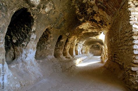 Takht E Rostam Takht E Rustam Is A Stupa Monastery In Northern Afghanistan Inside The Cave