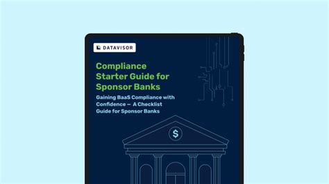 Gaining Baas Compliance — A Checklist Guide For Sponsor Banks