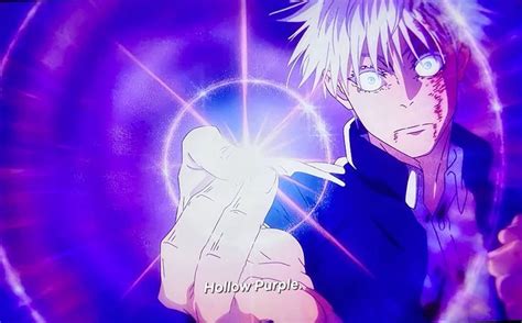 Gojo Hollow Purple 200 Manga