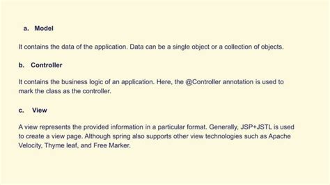 Spring Framework Tutorial Ppt