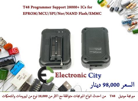 T48 Programmer Support 28000 Ics For Eprom Mcu Spi Nor Nand Flash Emm