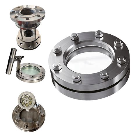 Flow Monitoring Sight Indicators Flanged Short Sight Flow Indicator Conventional Sight Glass