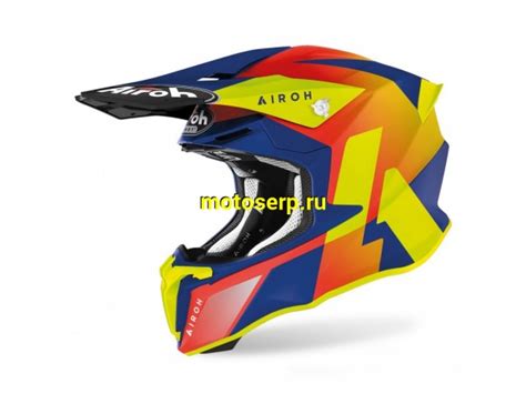 Купить Шлем Кросс Airoh Twist 20 Lift Azure Matt S шт Airoh