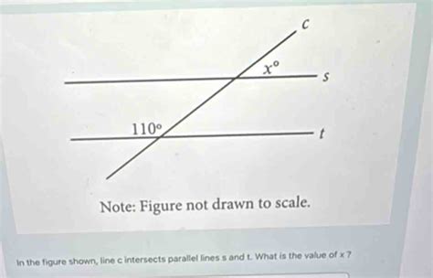 solved note figure not drawn to scale in the figure shown line c