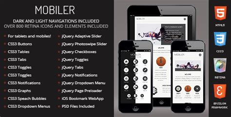 20 Best Responsive Mobile Html Templates 2015 Designmaz