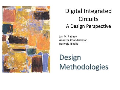 Ppt Digital Integrated Circuits A Design Perspective Powerpoint Presentation Id 2404131
