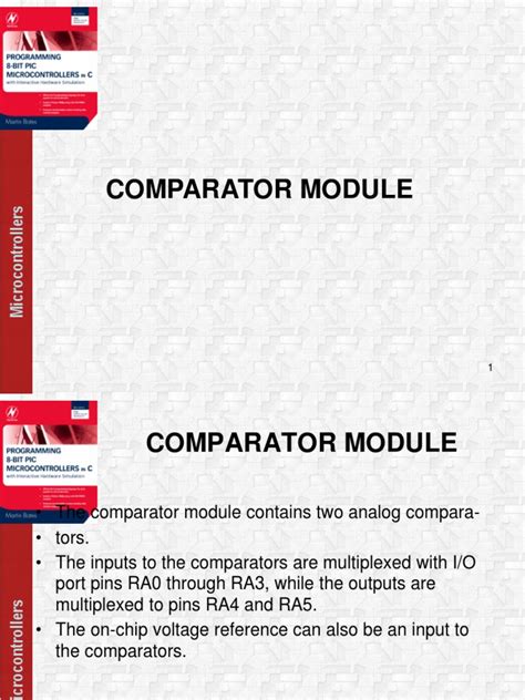 8 Comparator Assembler Block Pdf Assembly Language Microcontroller