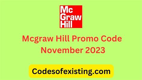 Mcgraw Hill Promo Code 2025 Haru Vankoning