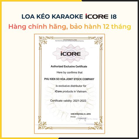 Loa Karaoke Icore I8 Chính Hãng Giá Rẻ Phụ Kiện Số Hoá