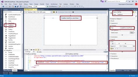 Coding4fun Colorpicker Control In Uwp With Xaml And C