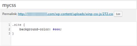 How To Create A Custom CSS File From The WordPress Dashboard Using Woody Ad Snippets