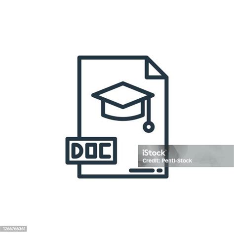 흰색 배경에서 격리된 문서 벡터 아이콘입니다 웹 사이트 디자인 및 모바일 앱 개발을 위한 개요 씬 라인 문서 아이콘 얇은 선 문서 윤곽선 아이콘 벡터 그림입니다 0명에 대한