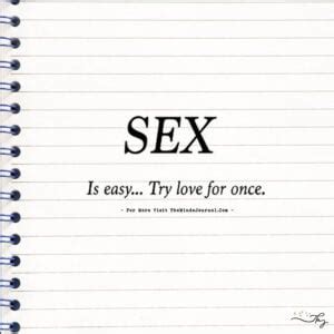 Sex Is Easy