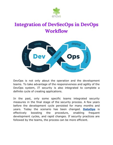 Integration Of DevSecOps In DevOps Workflow