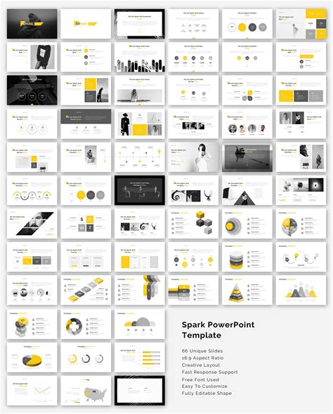 spark powerpoint template 95609 templatemonster