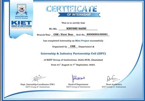 Khushi Saini On Linkedin Internshipcompletion Continuouslearning Professionaldevelopment