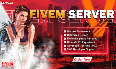 Create Or Modify Your Fivem Qbcore Esx Server As Your Developer By Tafsir Senaxo Fiverr