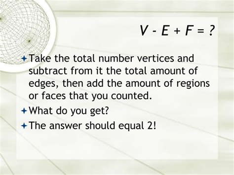 Euler Characteristic Theorem Ppt