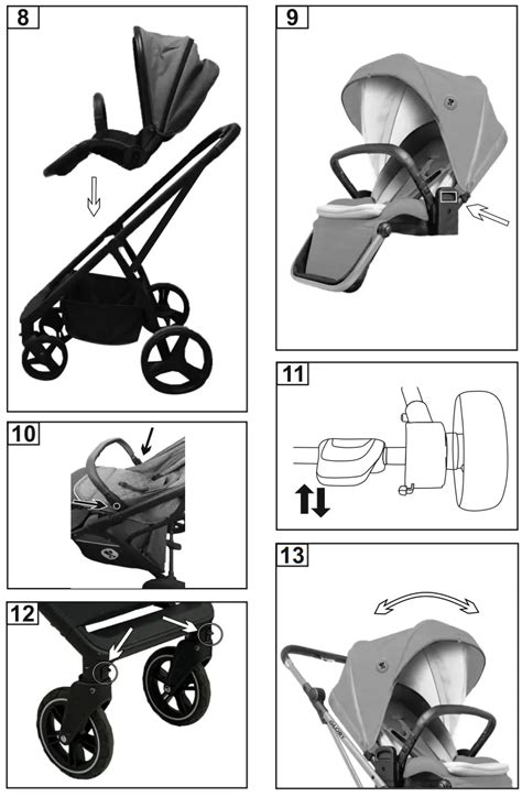 Lorelli Glory Combi Stroller Instruction Manual