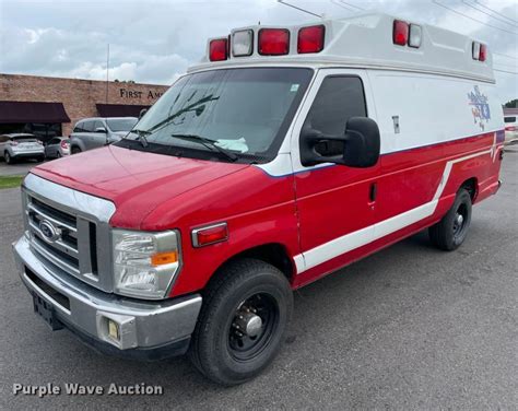 2013 Ford E350 Ambulance In Owasso Ok Item Ic9329 Sold Purple Wave