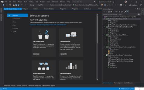 Enable Mlnet Model Builder Is Not In Preview Features Vs166 · Issue 764 · Dotnet
