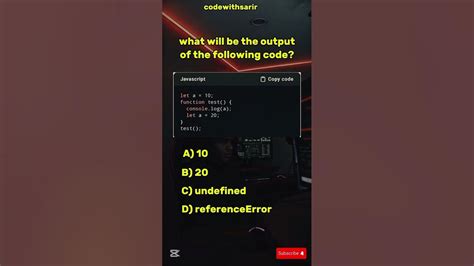 How Well Do You Know Javascript 🤔 Codechallenge Techquiz