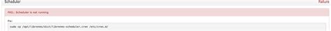 Librenms Docker Container Validate Error For Scheduler Help