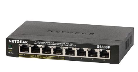 Netgear GS308P Network Switch LAN Capable Black At 4800 Piece In Raipur
