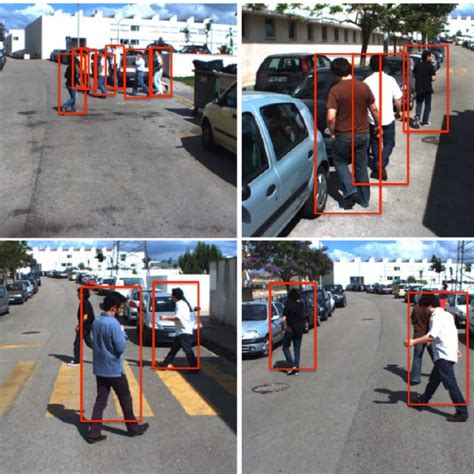 Examples Of The Detection In Practice First Row A Relatively Crowded Download Scientific