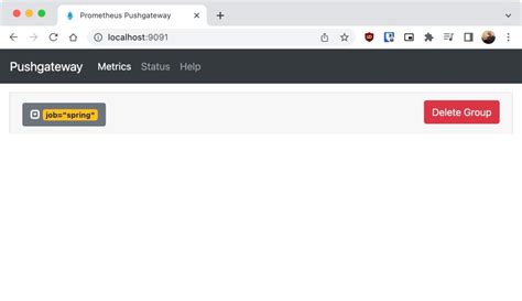 Spring Boot Push Micrometer Metrics To Prometheus Pushgateway The Codeslinger