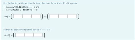 Solved Find The Function Which Describes The Linear Of Chegg