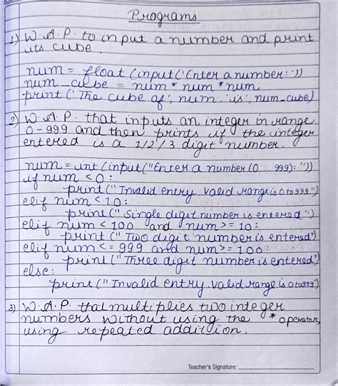 Computer Science Basic Programs Docsity