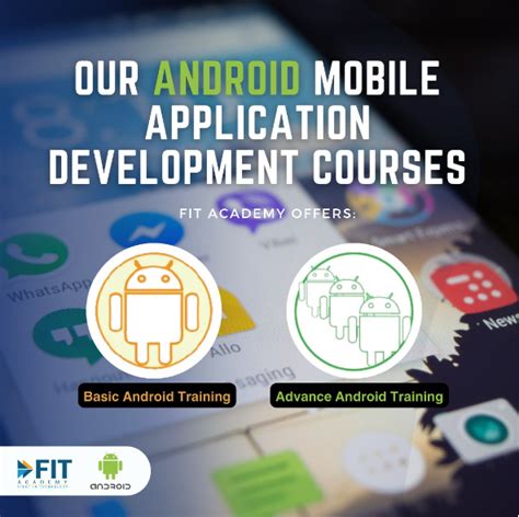 Android Mobile Application Development Courses Fasttrack It Academy
