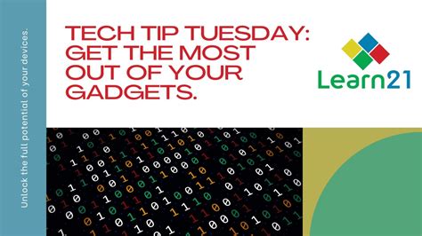 Tech Tips Tuesday