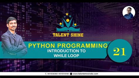 Python Programming Tutorials Introduction To While Loop Youtube