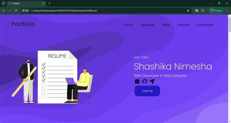 Shashika Bulathwaththa On Linkedin Webdevelopment Html Css Javascript