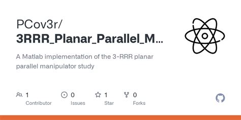 Github Pcov3r 3rrr Planar Parallel Manipulator A Matlab Implementation Of The 3 Rrr Planar