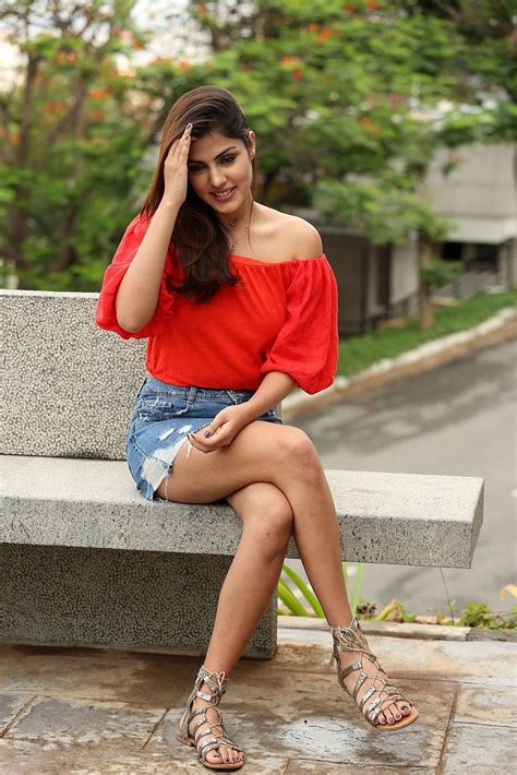 Rhea Chakraborty Displays Her Sexy Legs And Toned Midriff In Her Latest Hot Photo Shoot