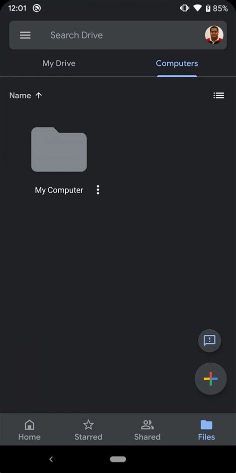 Google Drive Dark Mode Noredsense