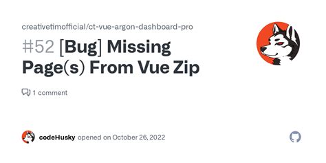 Bug Missing Page S From Vue Zip Issue Creativetimofficial Ct