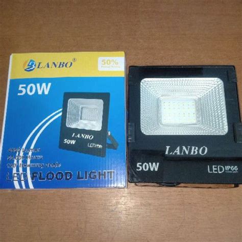 Jual Lampu Sorot Led W Flood Light Watt Shopee Indonesia